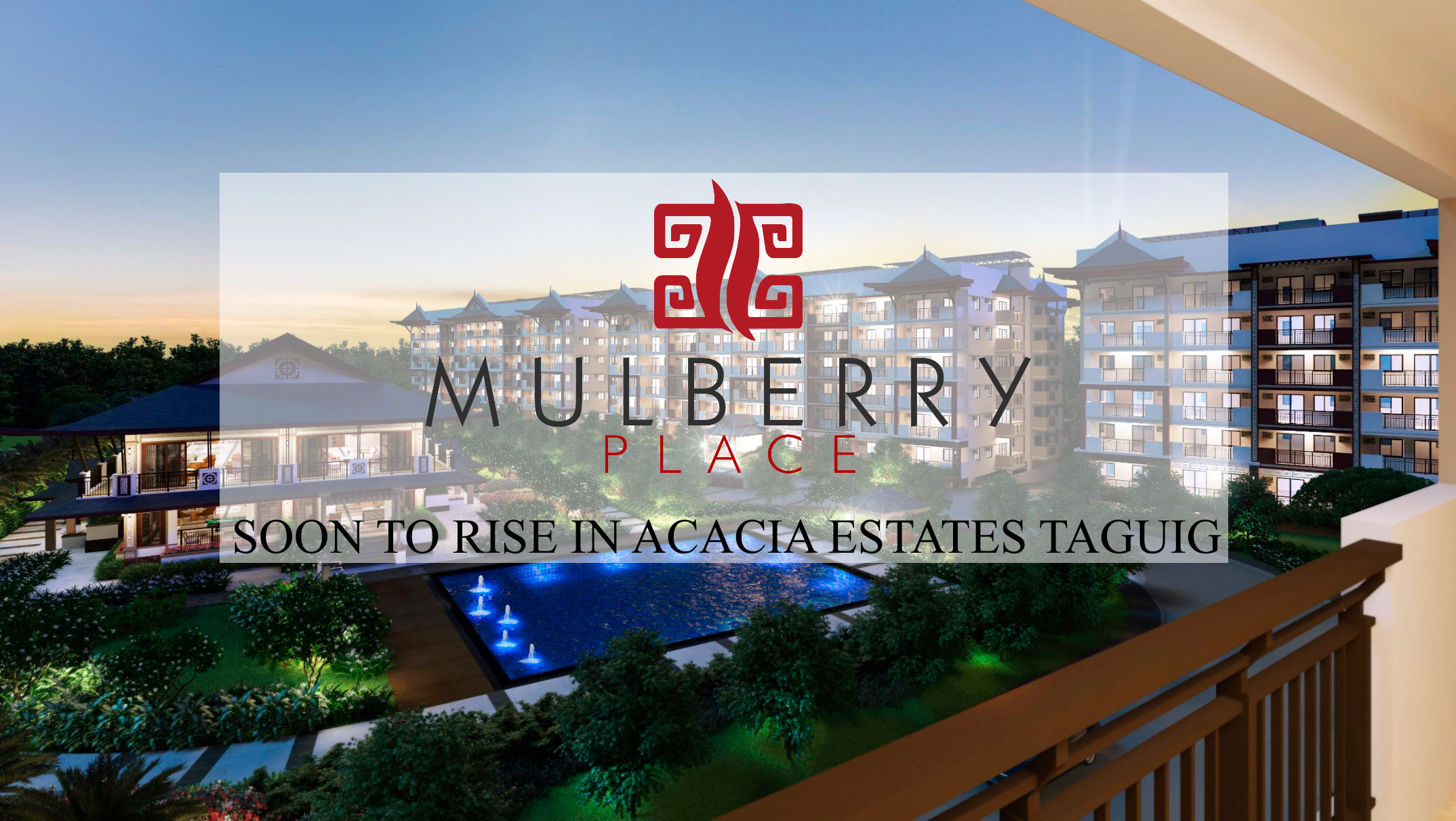 Mulberry Place Acacia Estates Taguig - DMCI Online